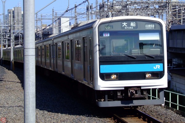 「寿命半分」だったはずでは？ 209系登場30年 長持ちの秘訣と“他線区のおさがり” | 乗りものニュース